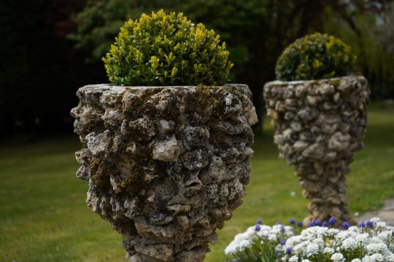 Pair Of Early 20th Century Grotto Planters/Urns - DGA by Tina Bird