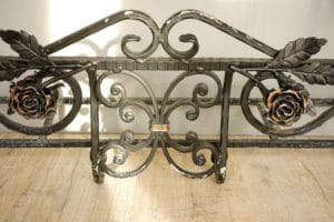 A Pair of British Vintage Wrought Iron Window Boxes - DGA by Tina Bird