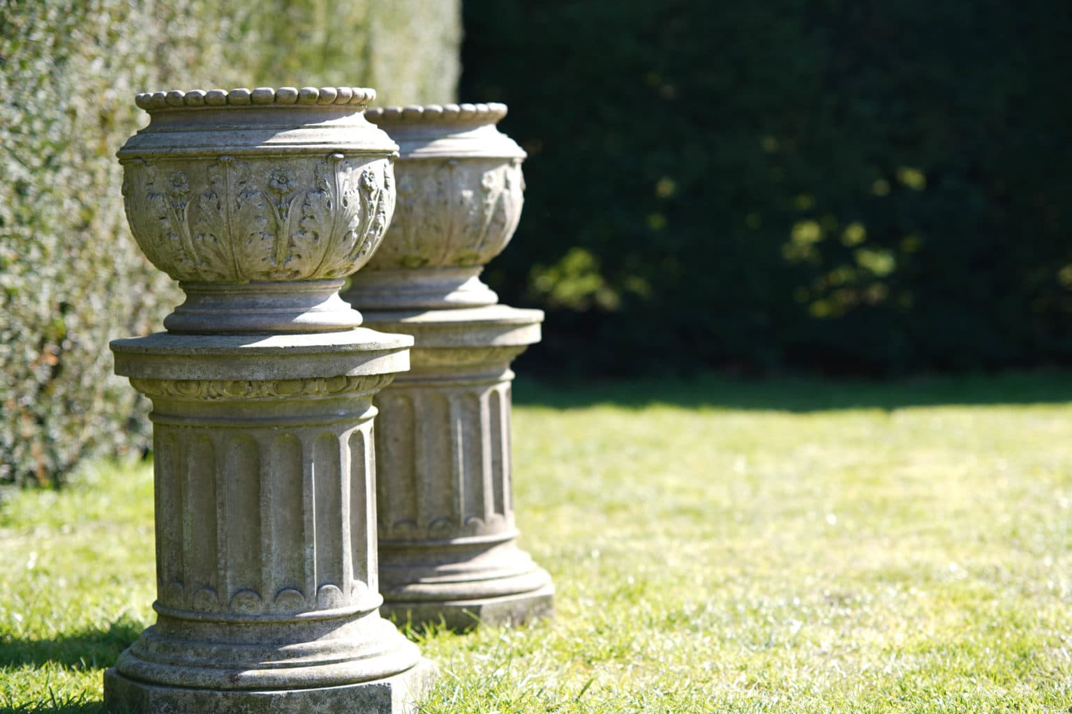 Rare Pair Meux Pots by James Pulham - DGA by Tina Bird
