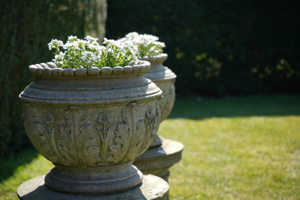 Rare Pair Meux Pots by James Pulham - DGA by Tina Bird