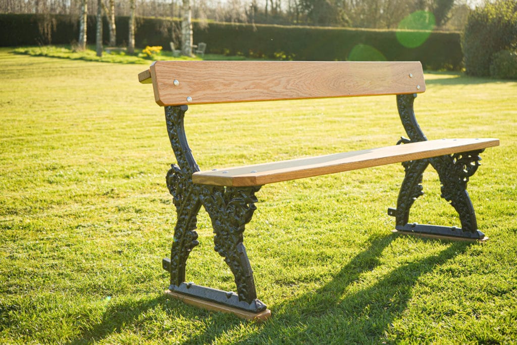 Early Gothic Revival Cast Iron Garden Bench Designed By A.W.N. Pugin ...