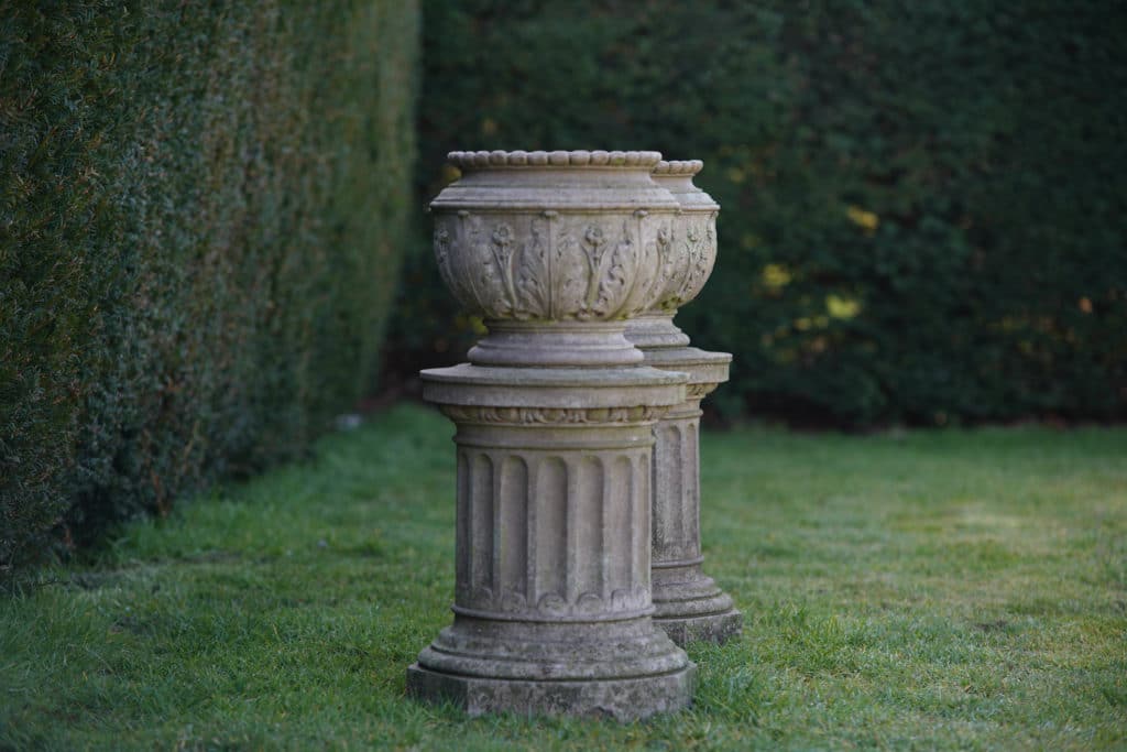 Rare Pair Meux Pots by James Pulham - DGA by Tina Bird