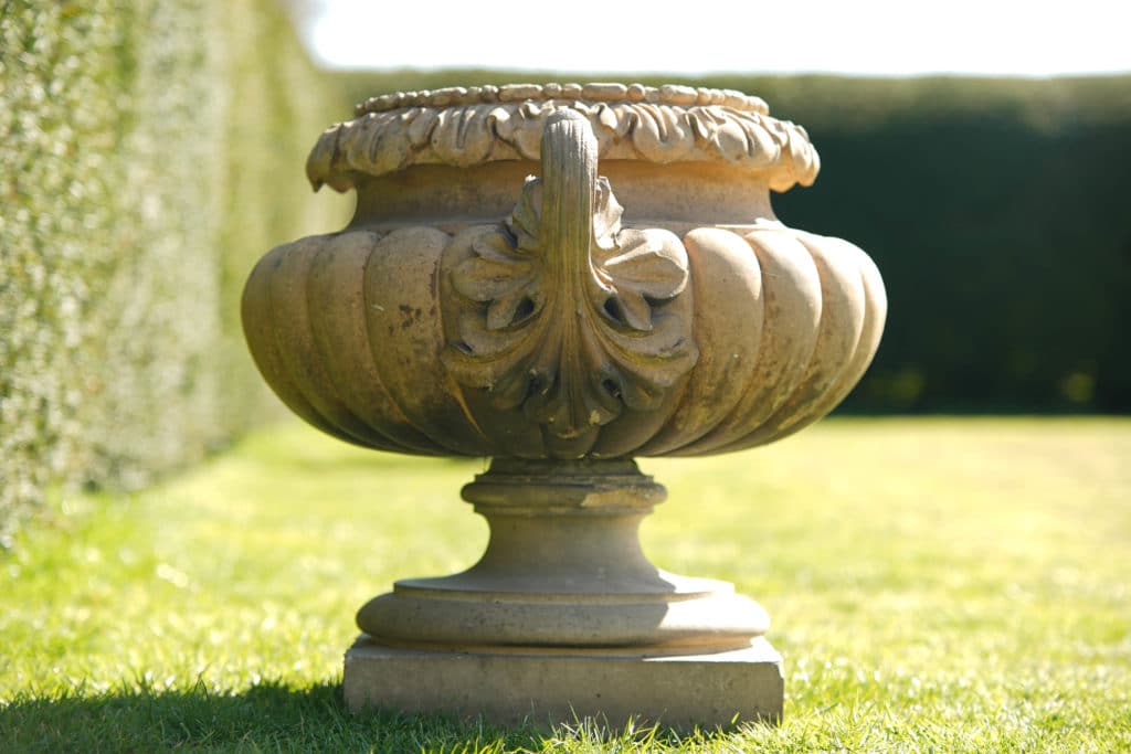Large Scale Terracotta Garden Urn by James Pulham - DGA by Tina Bird