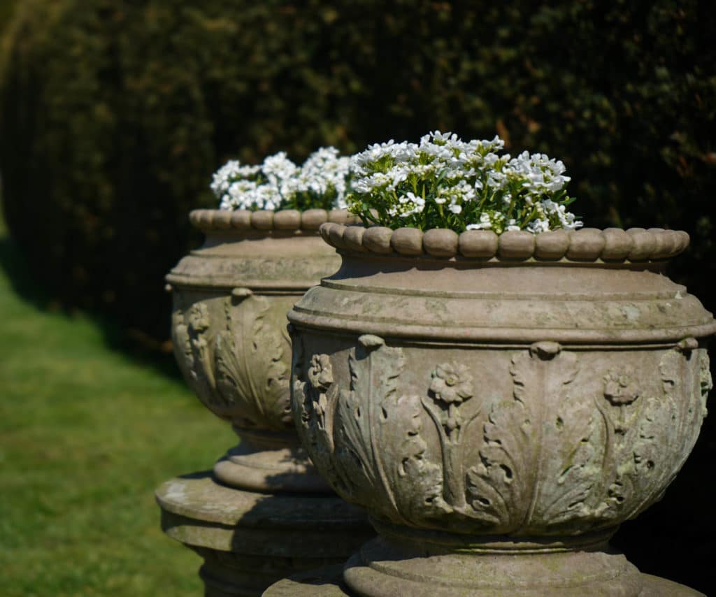Rare Pair Meux Pots by James Pulham - DGA by Tina Bird