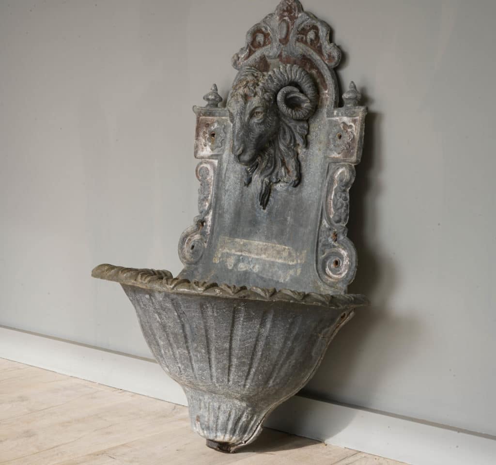 Lead Lavabo style Wall Fountain - DGA by Tina Bird