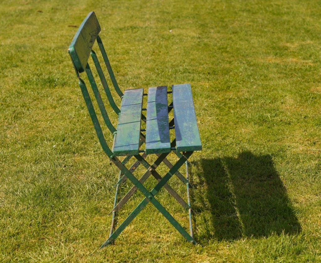 Elegant Vintage French Garden Bench - DGA by Tina Bird