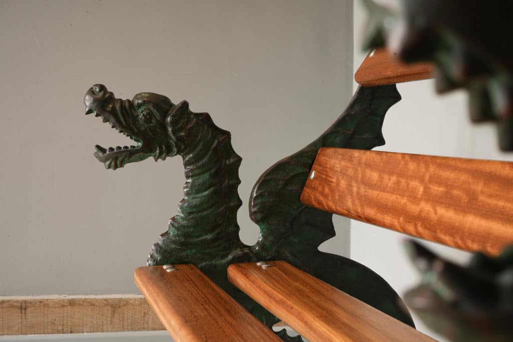 Victorian Design Cast Iron Serpent Bench - DGA by Tina Bird