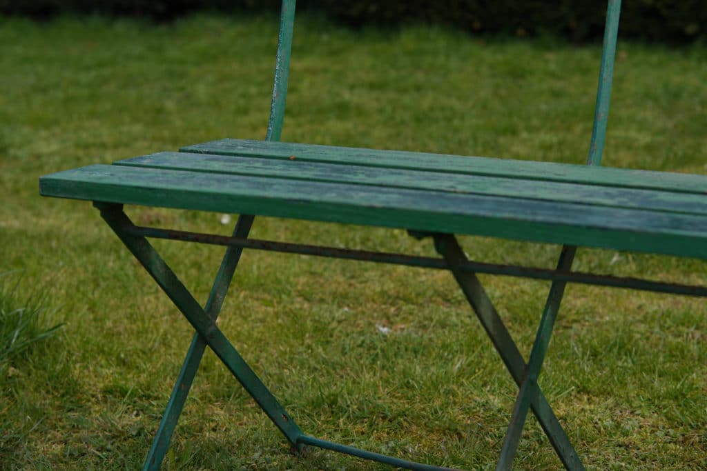 Elegant Vintage French Garden Bench - DGA by Tina Bird