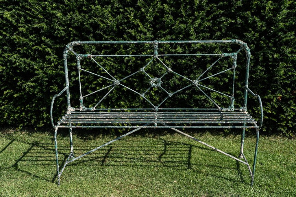 French Vintage Garden Bench - DGA by Tina Bird