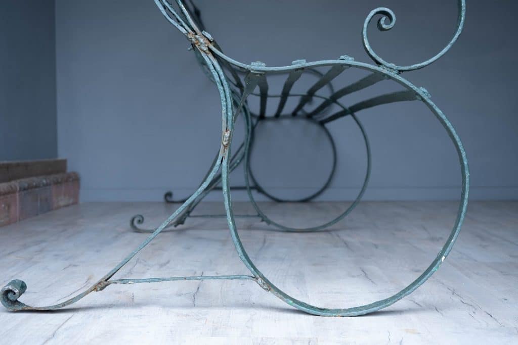 Antique Garden Swan Bench - DGA by Tina Bird