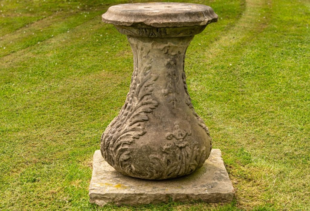 18th Century Stone Sundial Pedestal - DGA by Tina Bird