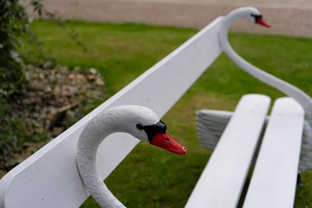 Early Gothic Revival Cast Iron Garden Bench Designed By A.W.N. Pugin ...