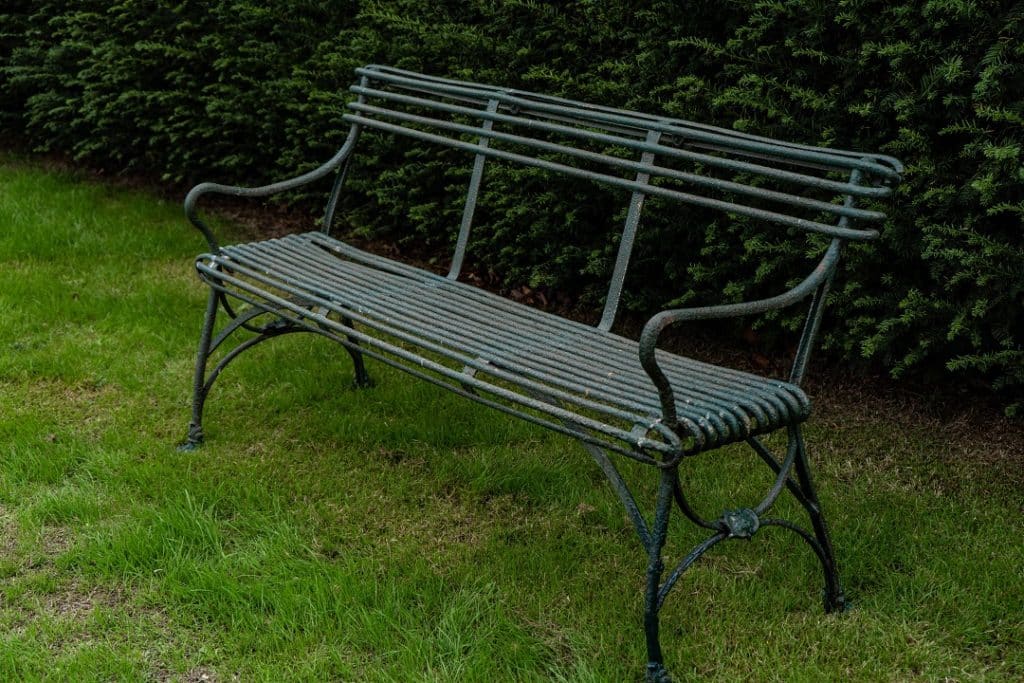 Antique 19th Century Arras Garden Bench - DGA by Tina Bird