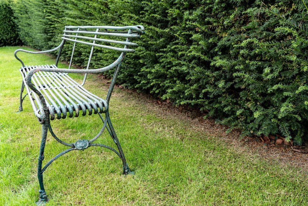 Antique 19th Century Arras Garden Bench - DGA by Tina Bird