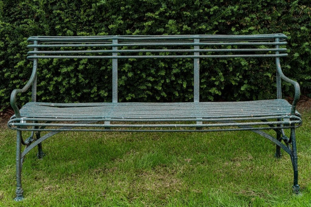 Antique 19th Century Arras Garden Bench - DGA by Tina Bird