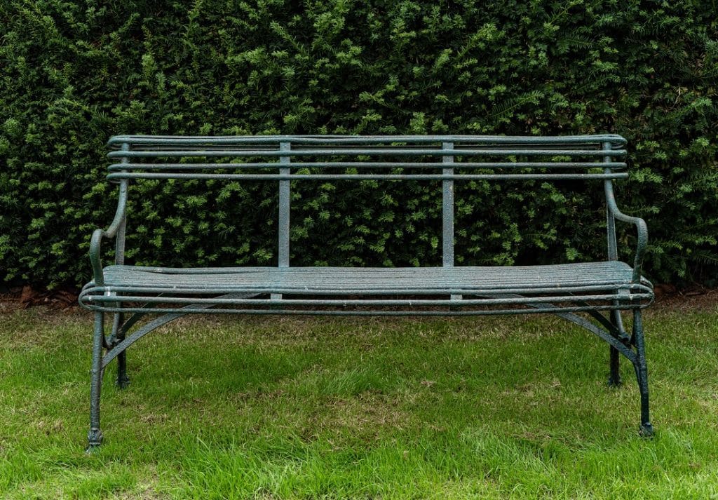 Antique 19th Century Arras Garden Bench - DGA by Tina Bird