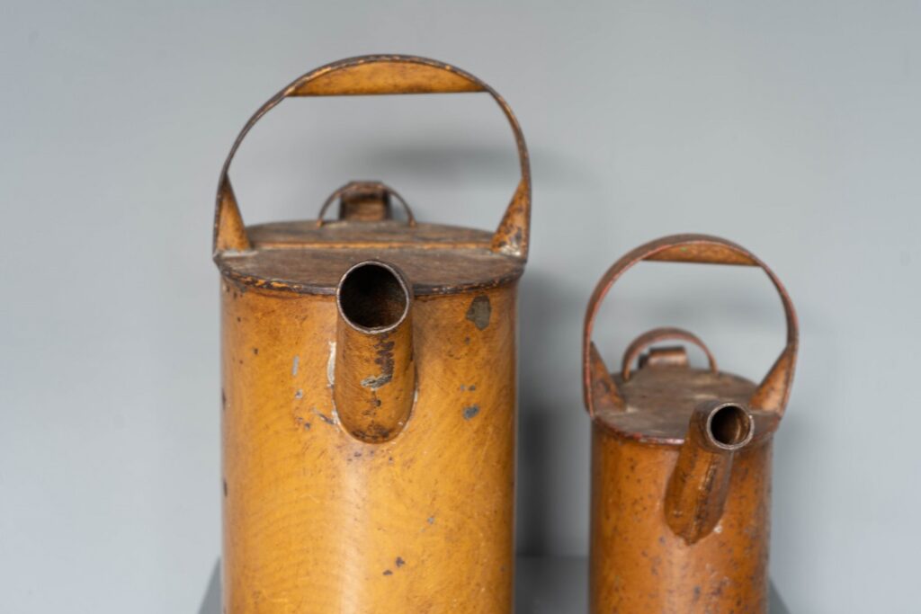Pair Of Vintage Watering Cans Dga By Tina Bird