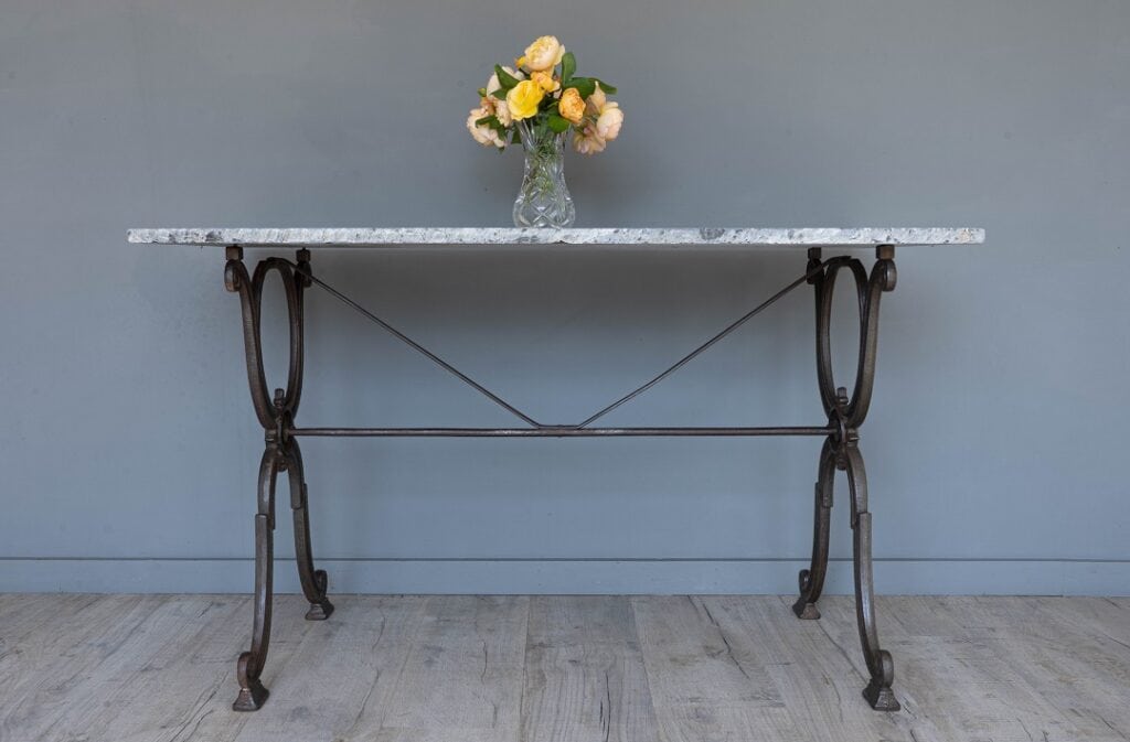Antique Cast iron Table - DGA by Tina Bird