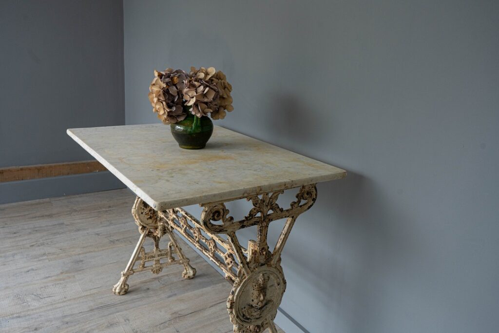 Antique Cast Iron Table celebrating King Edward VII reign - DGA by Tina ...