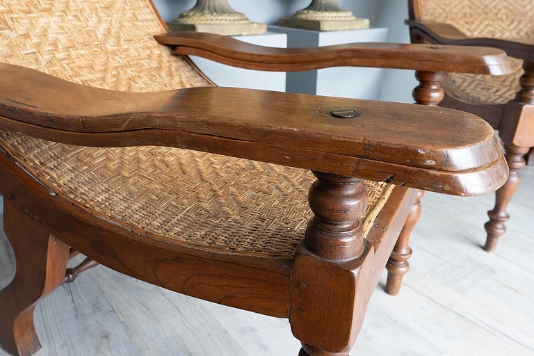 Pair of antique Plantation Chairs - DGA by Tina Bird