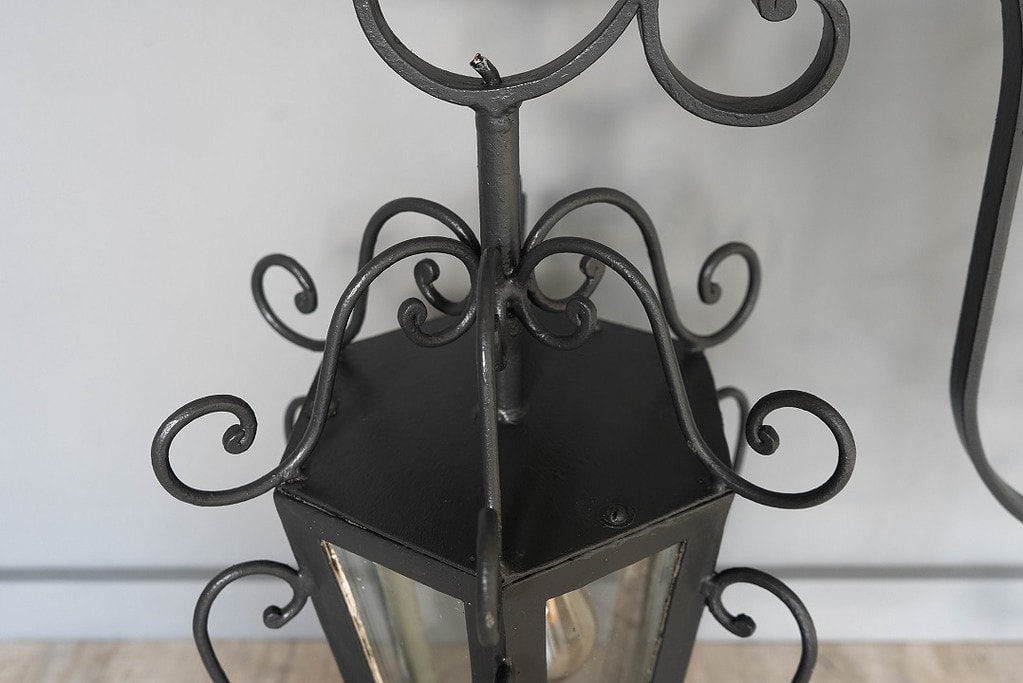 Wrought Iron Estate Made Outdoor Light - DGA by Tina Bird