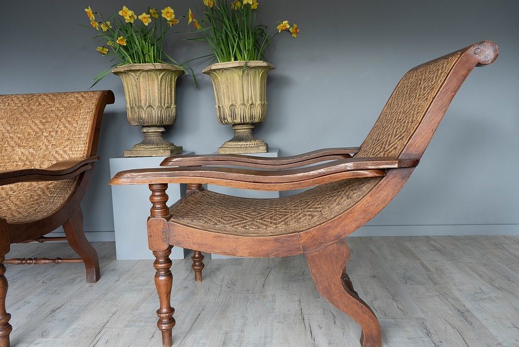 Pair of antique Plantation Chairs - DGA by Tina Bird