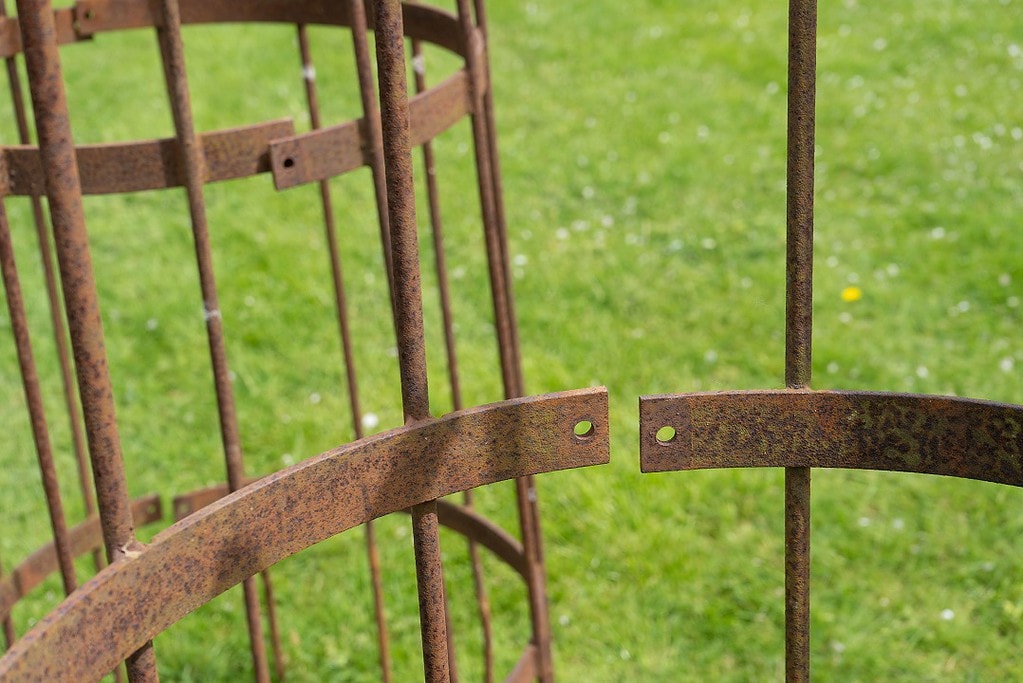 Wrought Iron Tree Guards - DGA by Tina Bird