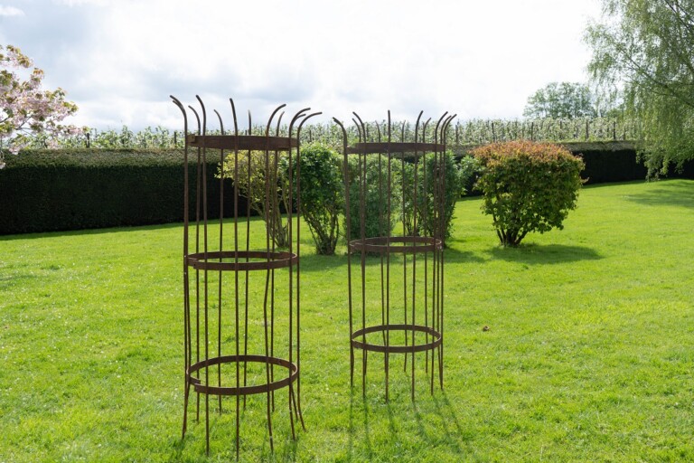 Wrought Iron Tree Guards - DGA by Tina Bird