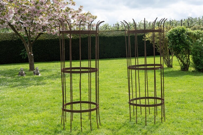 Wrought Iron Tree Guards - DGA by Tina Bird