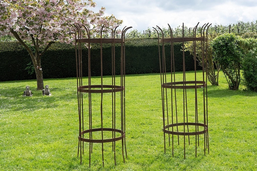 Wrought Iron Tree Guards - DGA by Tina Bird