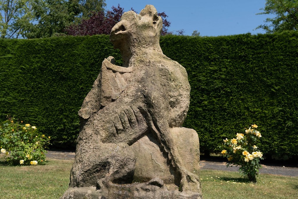 Antique Stone Gargoyle - DGA by Tina Bird