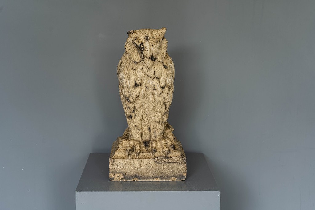 LEFCO Antique Owl Garden Ornament - DGA by Tina Bird