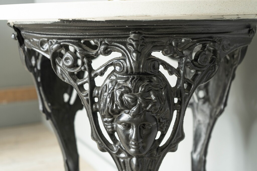 Renovated Victorian Pub Table - DGA by Tina Bird