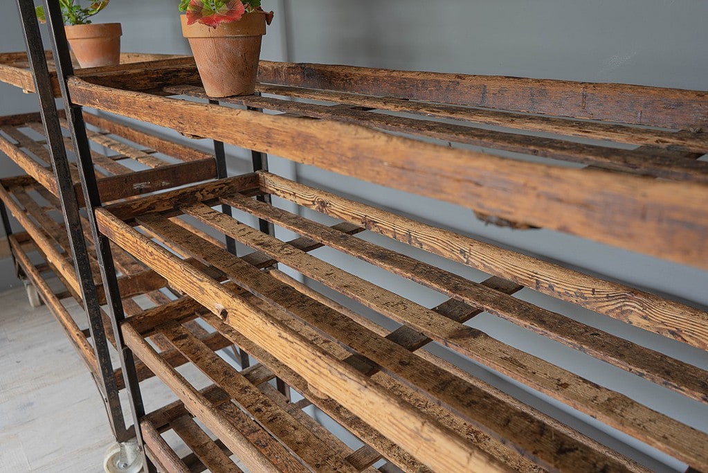 Pair of Vintage Racks on wheels - DGA by Tina Bird