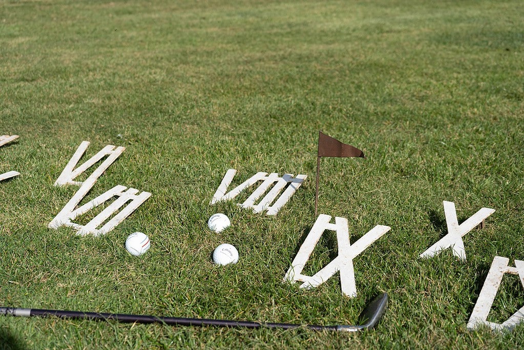 Antique Garden Golf Game Set - DGA by Tina Bird