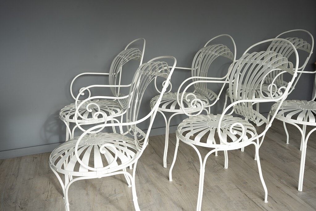 French Vintage Garden Chairs - DGA by Tina Bird