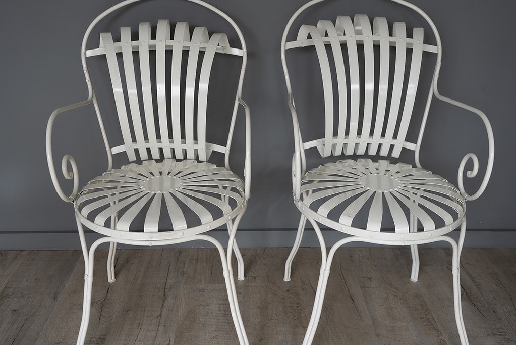 French Vintage Garden Chairs - DGA by Tina Bird
