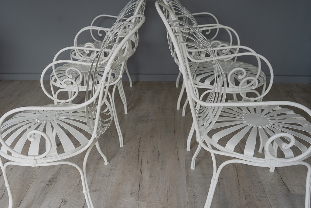 French Vintage Garden Chairs - DGA by Tina Bird