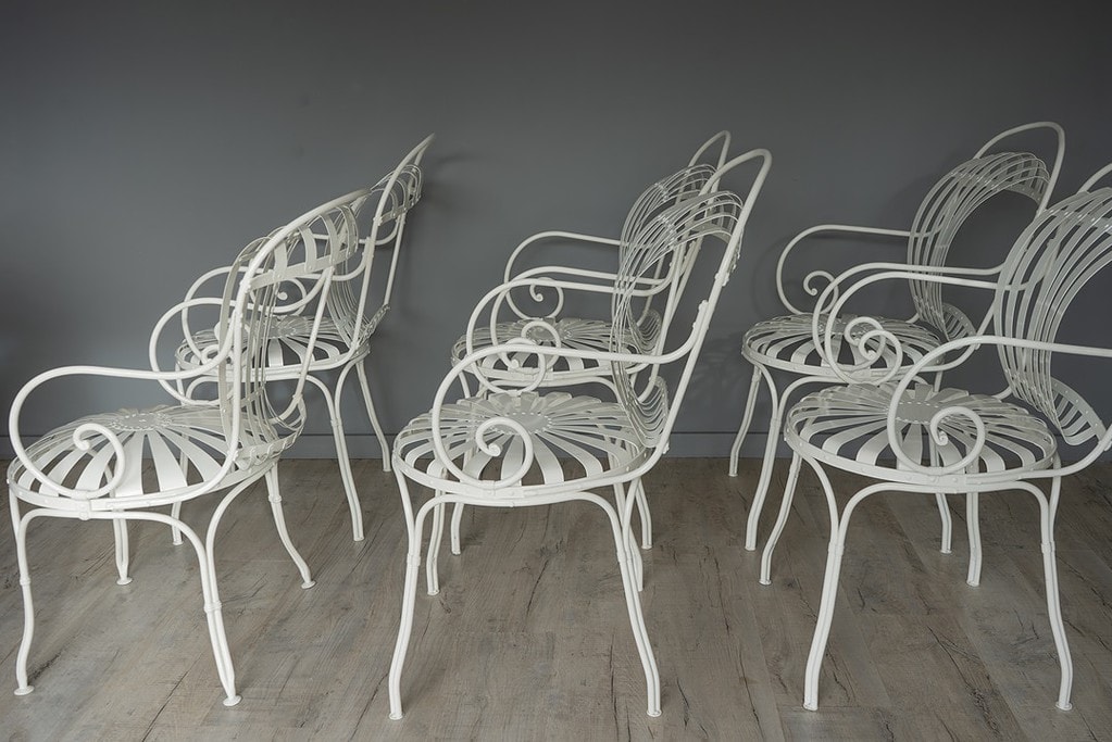 French Vintage Garden Chairs - DGA by Tina Bird