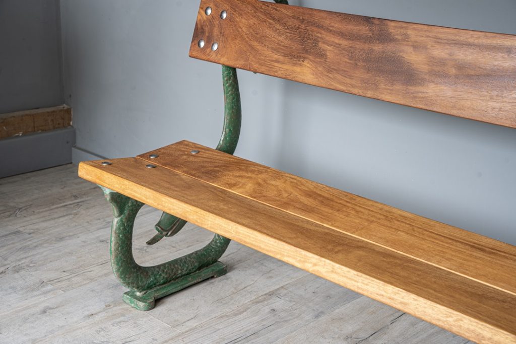 Antique Serpent Garden Bench - DGA by Tina Bird