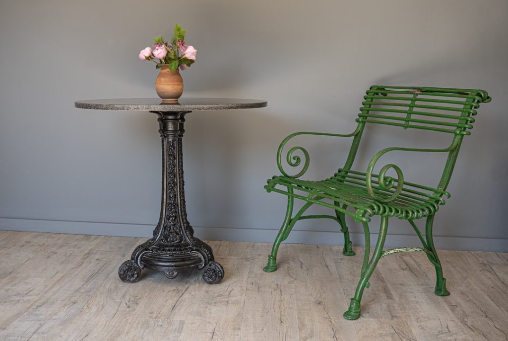 Antique Cast Iron Table - DGA by Tina Bird
