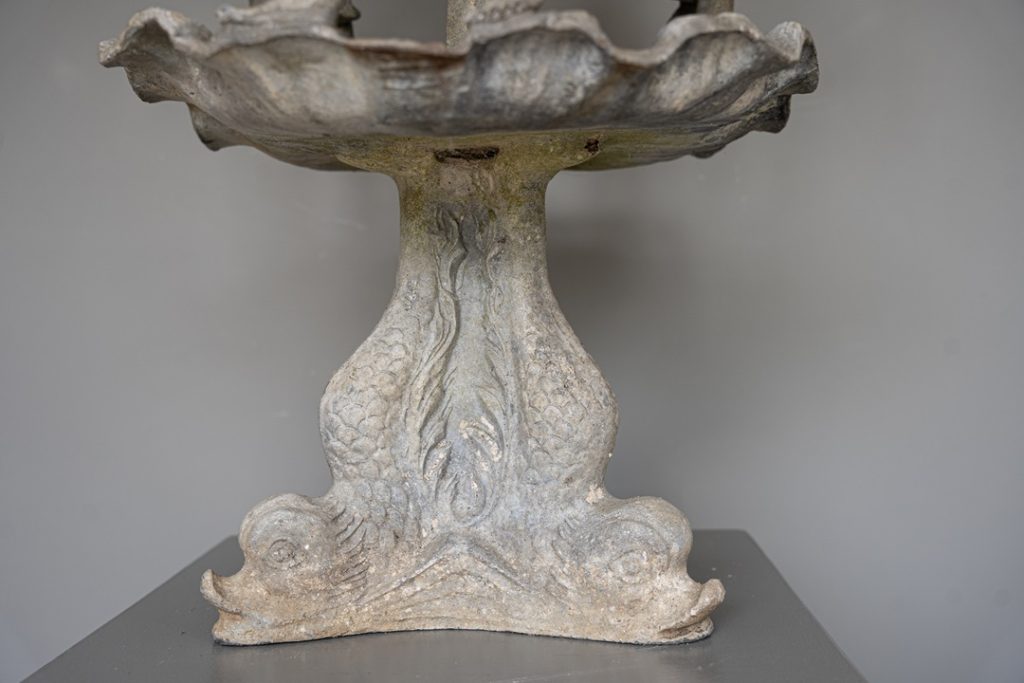 Antique Lead Garden Fountain - DGA by Tina Bird