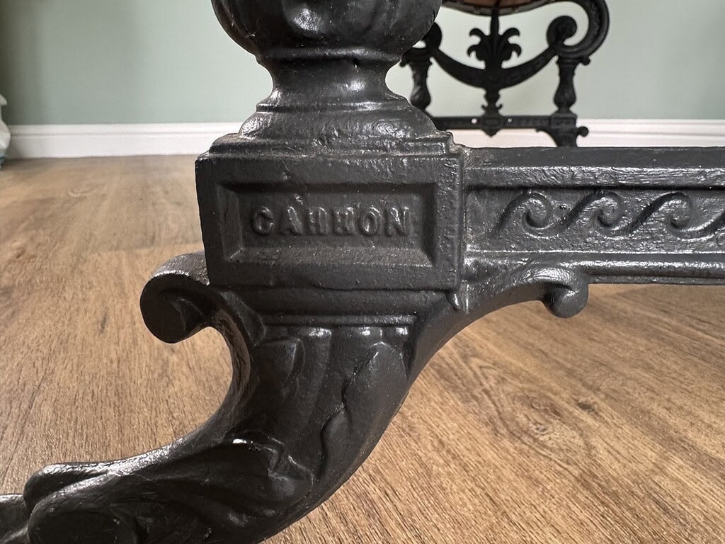 Antique Carron Garden Bench - DGA by Tina Bird