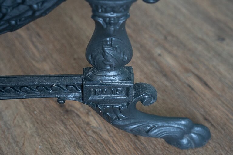 Antique Carron Garden Bench - DGA by Tina Bird