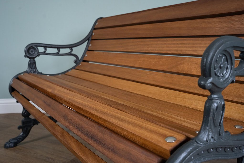 Antique Carron Garden Bench - DGA by Tina Bird