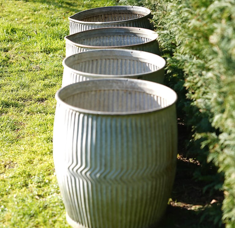 Victorian Galvanised Dolly Tub - DGA by Tina Bird