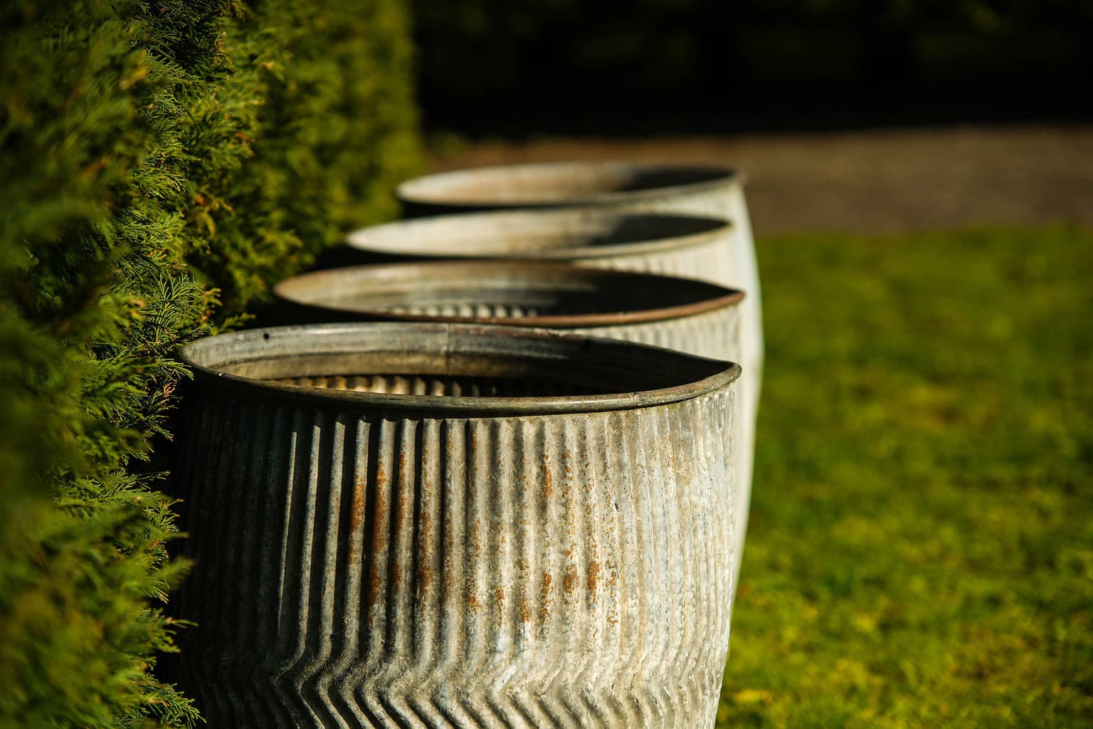 Victorian Galvanised Dolly Tub - DGA by Tina Bird