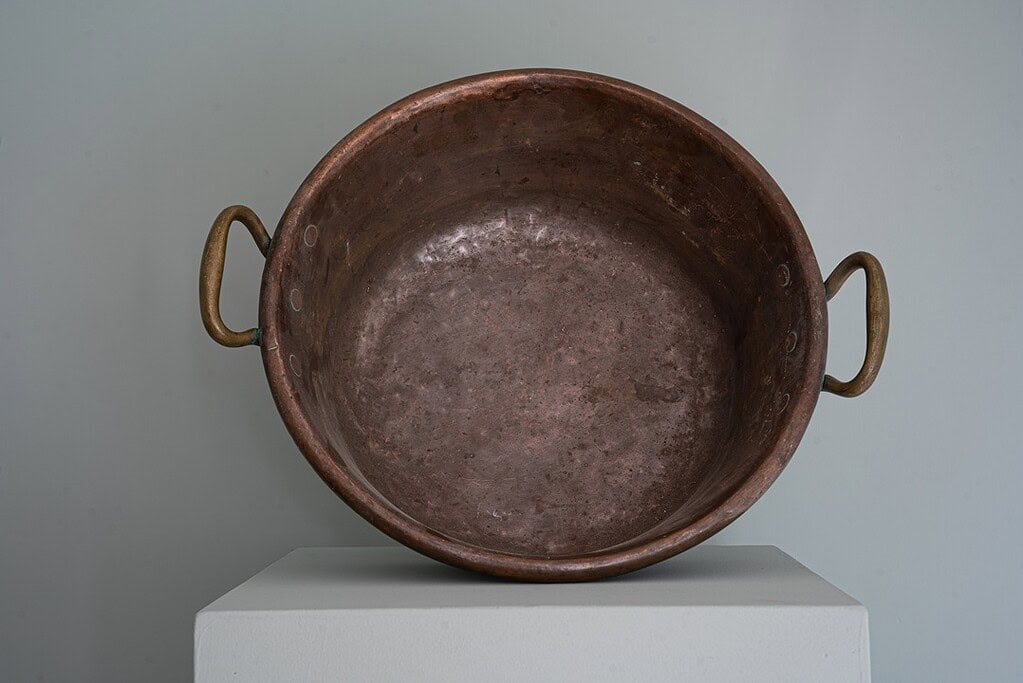Antique Copper Pot Planter - DGA by Tina Bird