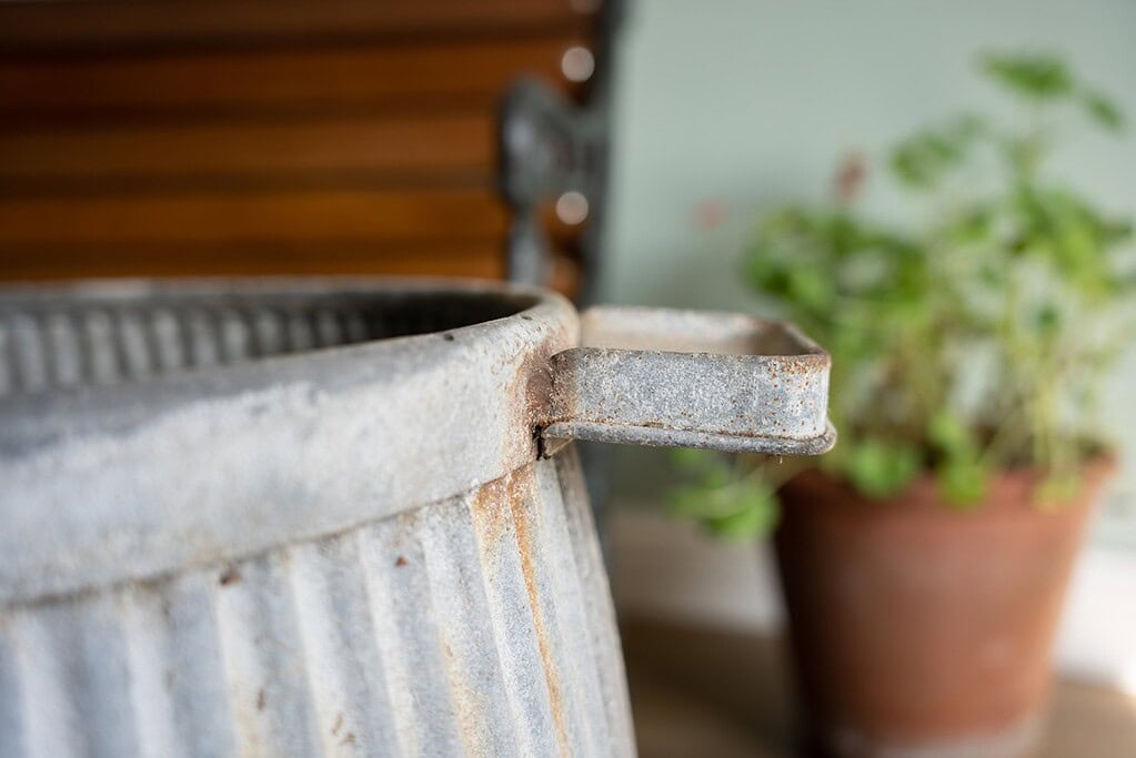 Victorian Galvanised Dolly Tub - DGA by Tina Bird