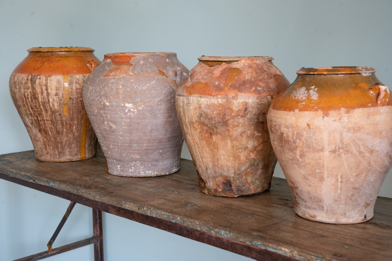 Antique Spanish Pots - DGA by Tina Bird